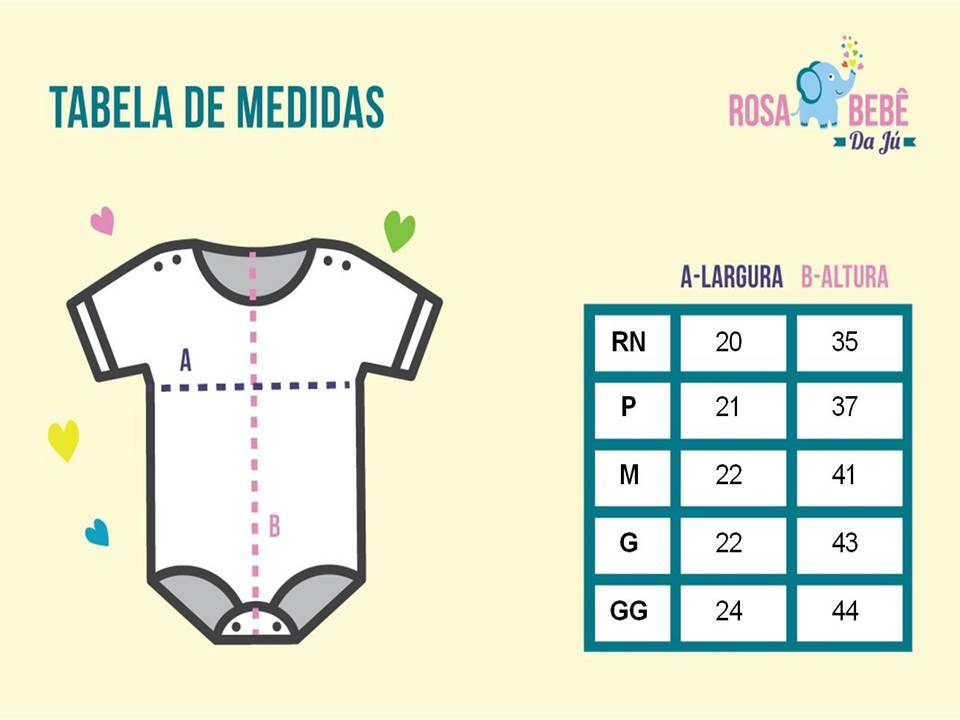 Tabela De Medidas Infantil Abnt - FDPLEARN